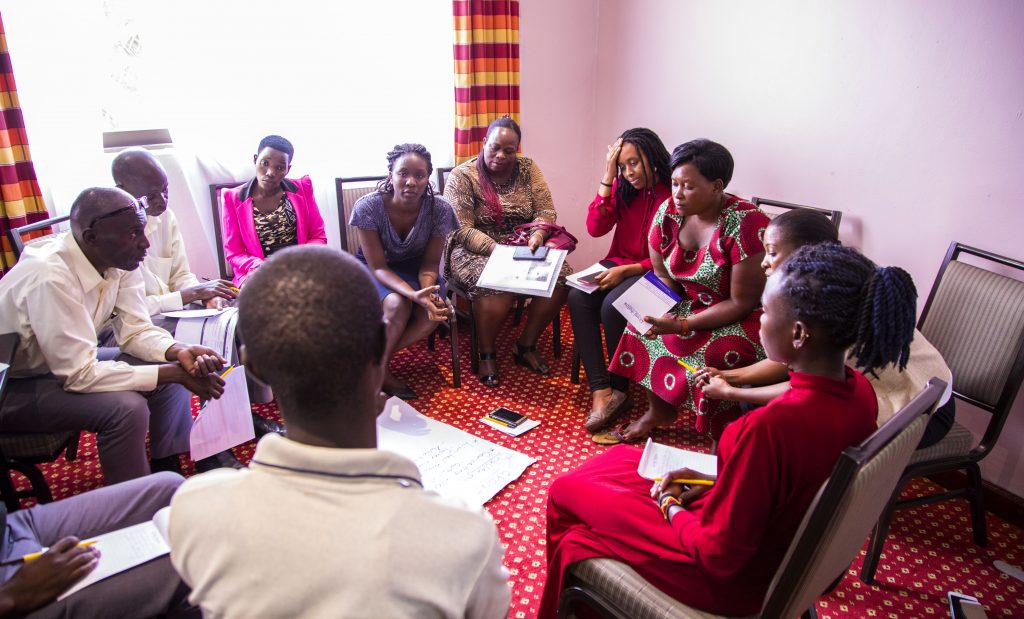 Engaging the Ugandan media to create awareness and promote family based ...